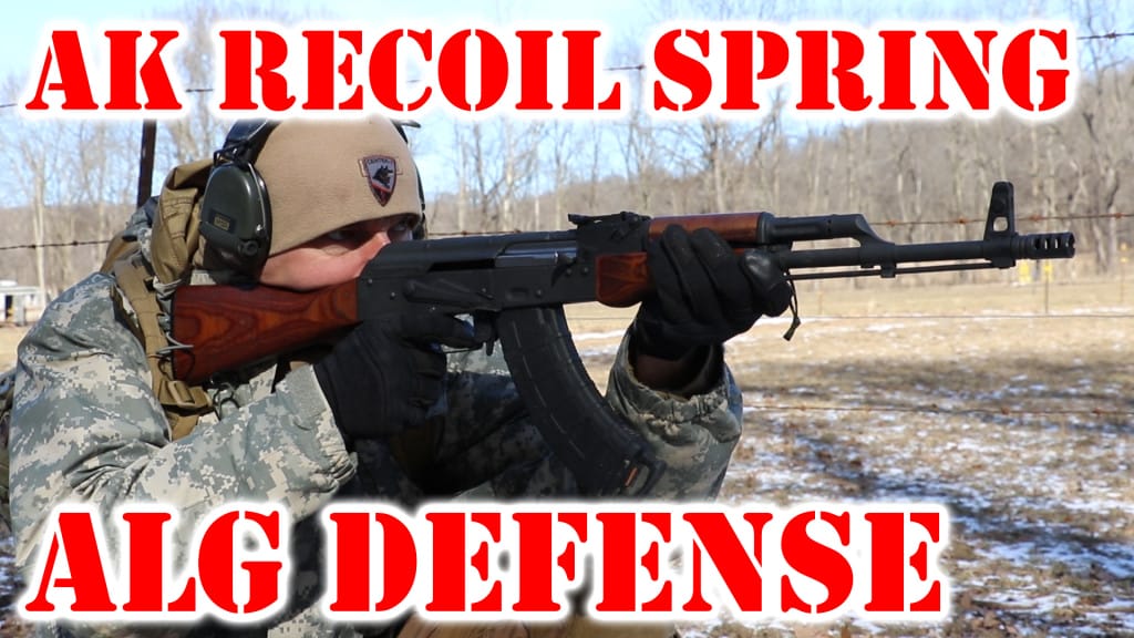 AK recoil spring from ALG Defense - AK Operators Union, Local 47-74